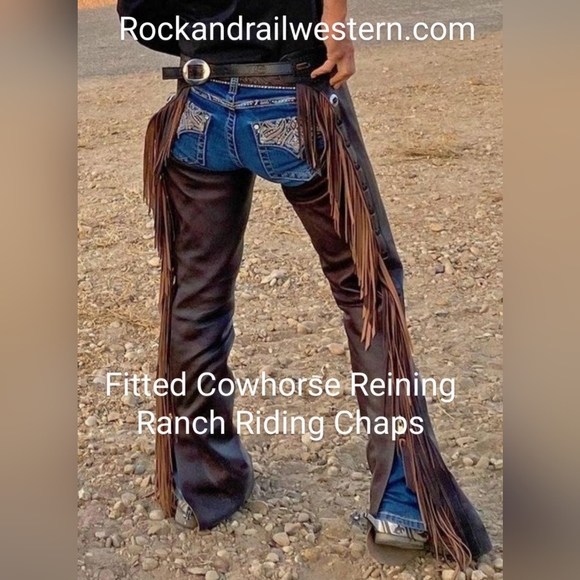Rock and Rail Western | Other | Fitted Cowhorse Chaps Xs To Xl | Poshmark